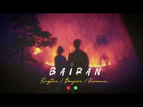 Bairan - Banjare, Ringtone Lyrics WhatsApp Status 🦋😍💜✨🦚 Karannn_
