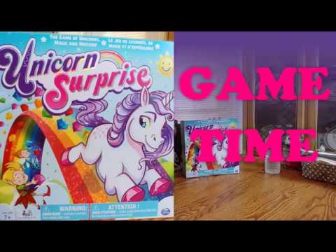Game Time with Unicorn Surprise - YouTube