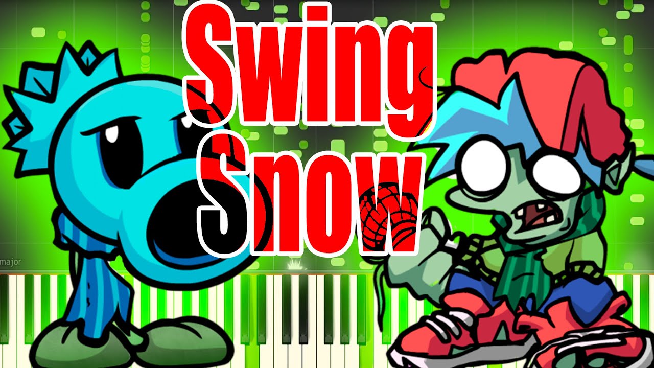 Swing Snow - FNF Plants VS Rappers BF MIDI (Auditory Illusion) | Swing ...