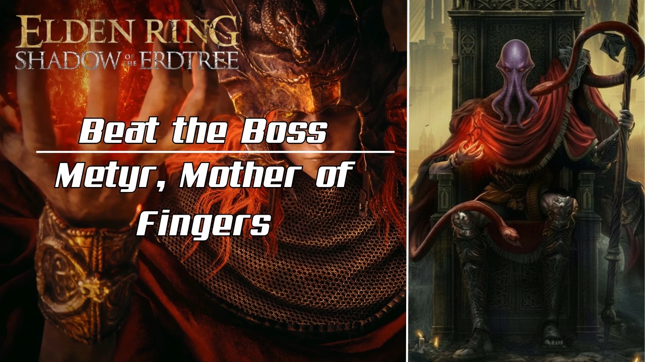 Elden Ring SOTE: Beat the Boss! Metyr, Mother of Fingers - YouTube
