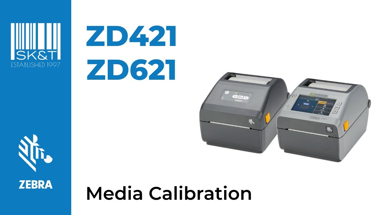 Media Calibration on Your ZD421 & ZD621 Desktop Printers - YouTube