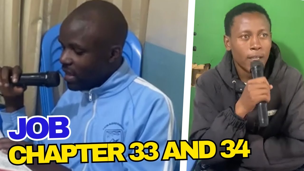 BIBLE STUDY | JOB 33 AND 34 #JESUSLOVESYOU #LetLoveLead #JESUSISMYFRIEND - YouTube