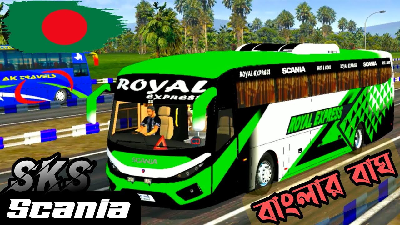 BUSSID New । SKS Scania bus Mod । Review + Link ! - YouTube