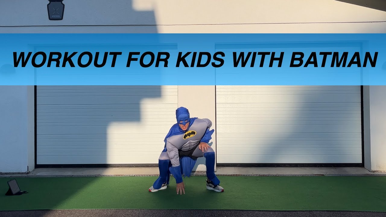 HIIT Workout for Kids with Batman - YouTube