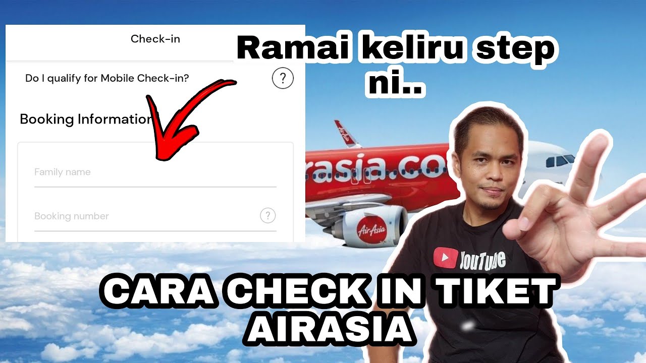 Cara check in flight AirAsia guna apps AirAsia Super Apps - YouTube