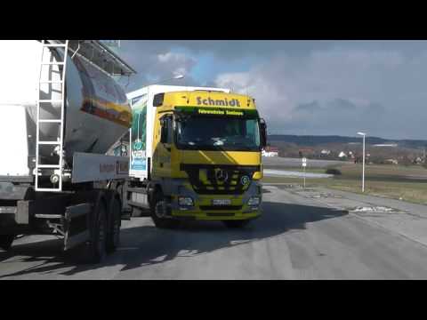 LKW Parken Rück längs Frontansicht - YouTube