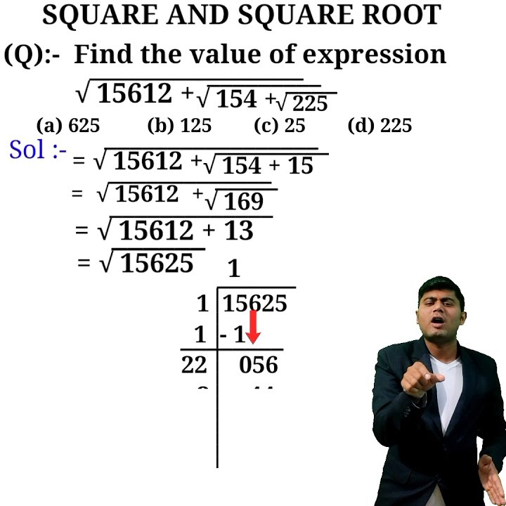 Sainik school preparation / Class 6 / Maths / Square and square root / Question and answer # ...