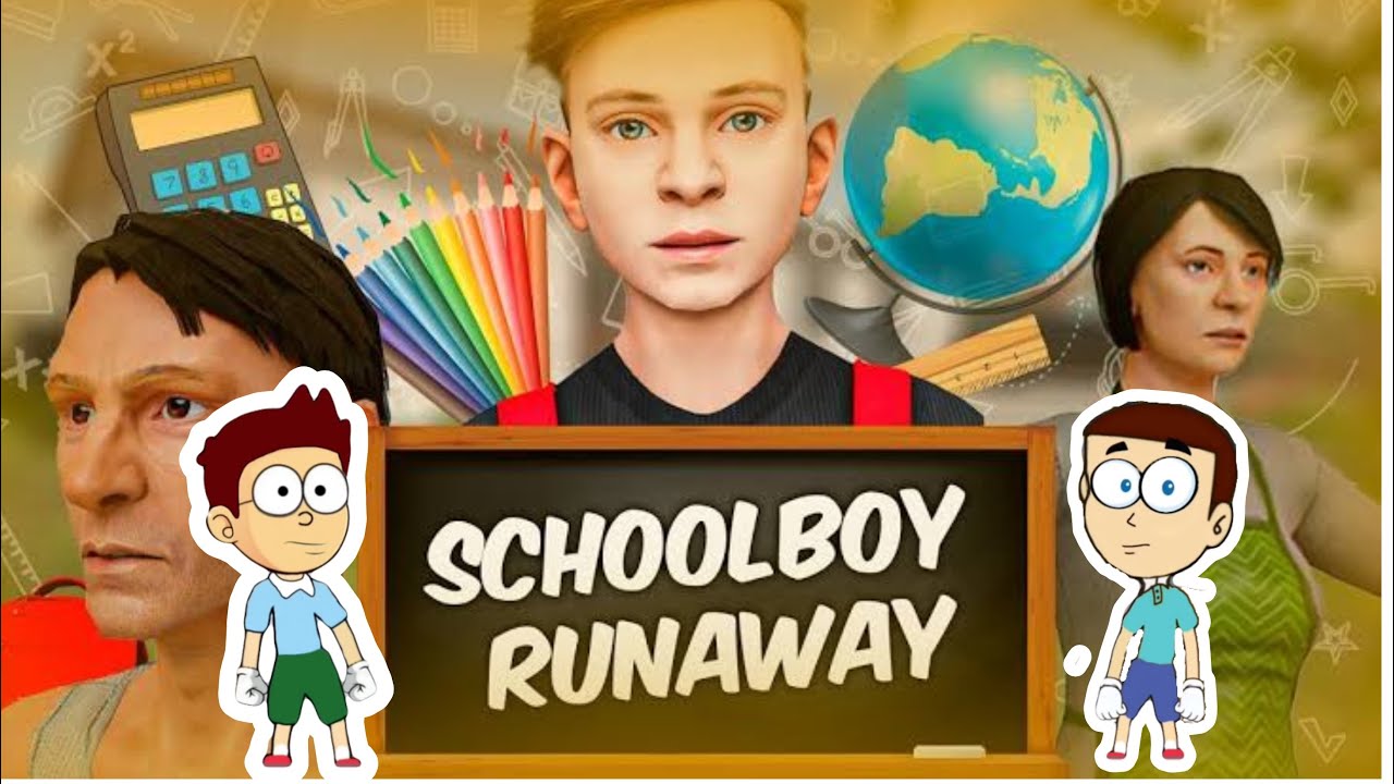 Playing SCHOOLBOY RUNAWAY For First Time With SHIVA & KANZO 🤩 // Dk ...