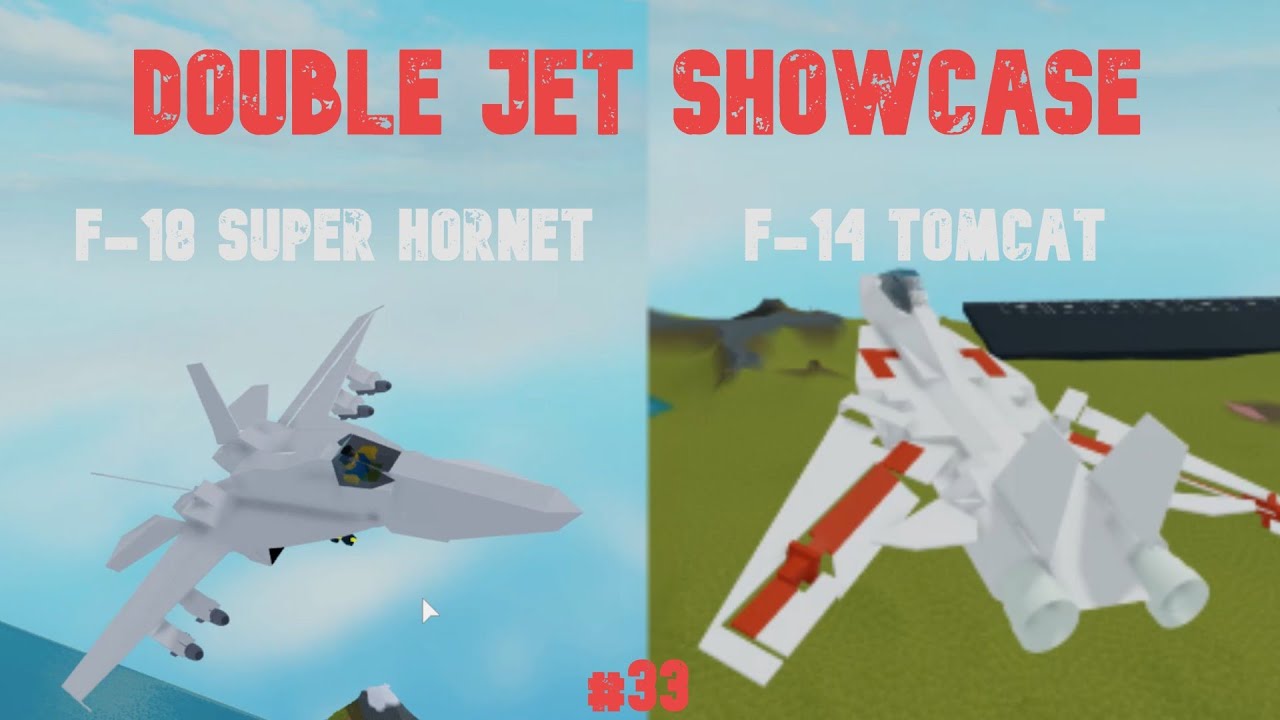 Double Jet Showcase - Roblox Plane Crazy [#33] - YouTube