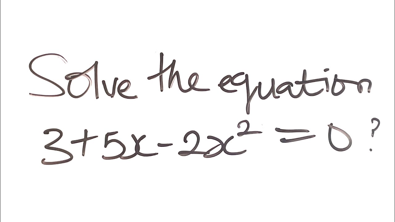 Factorization Method Youtube 5878
