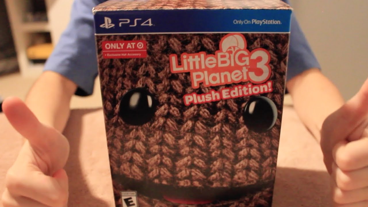 LittleBigPlanet3 Plush Edition Unboxing - YouTube