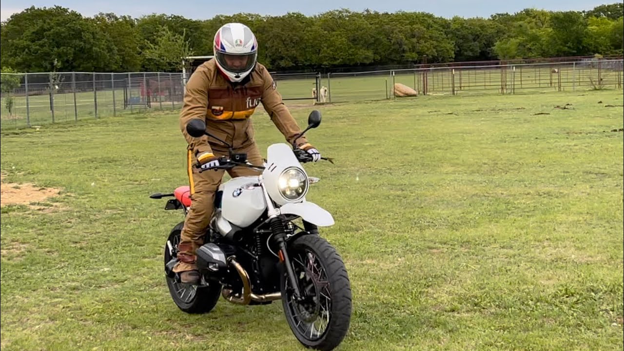 BMW R nine T urban gs my first bike - YouTube