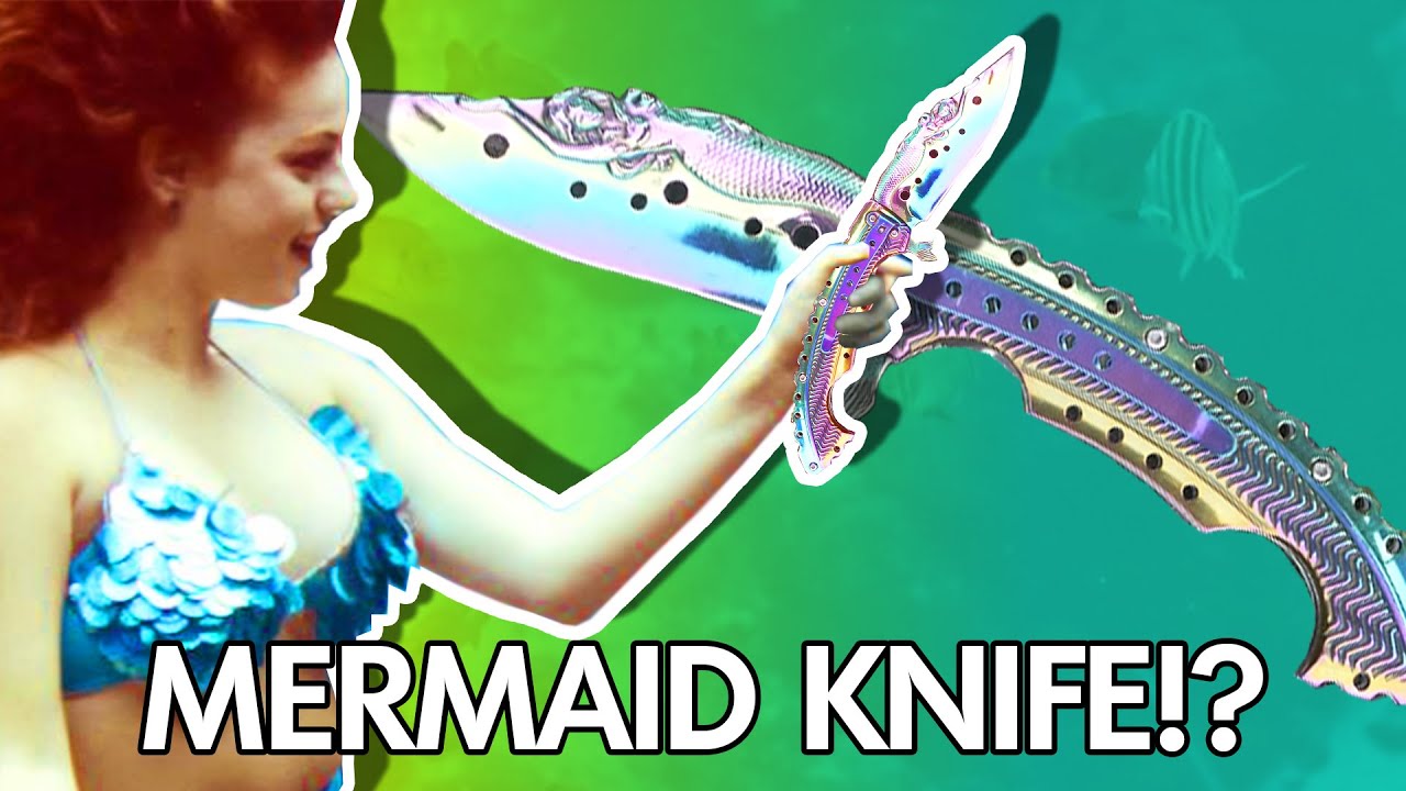 World's Most Beautiful Folding Knife Ever | Boker Mermaid Magnum - YouTube