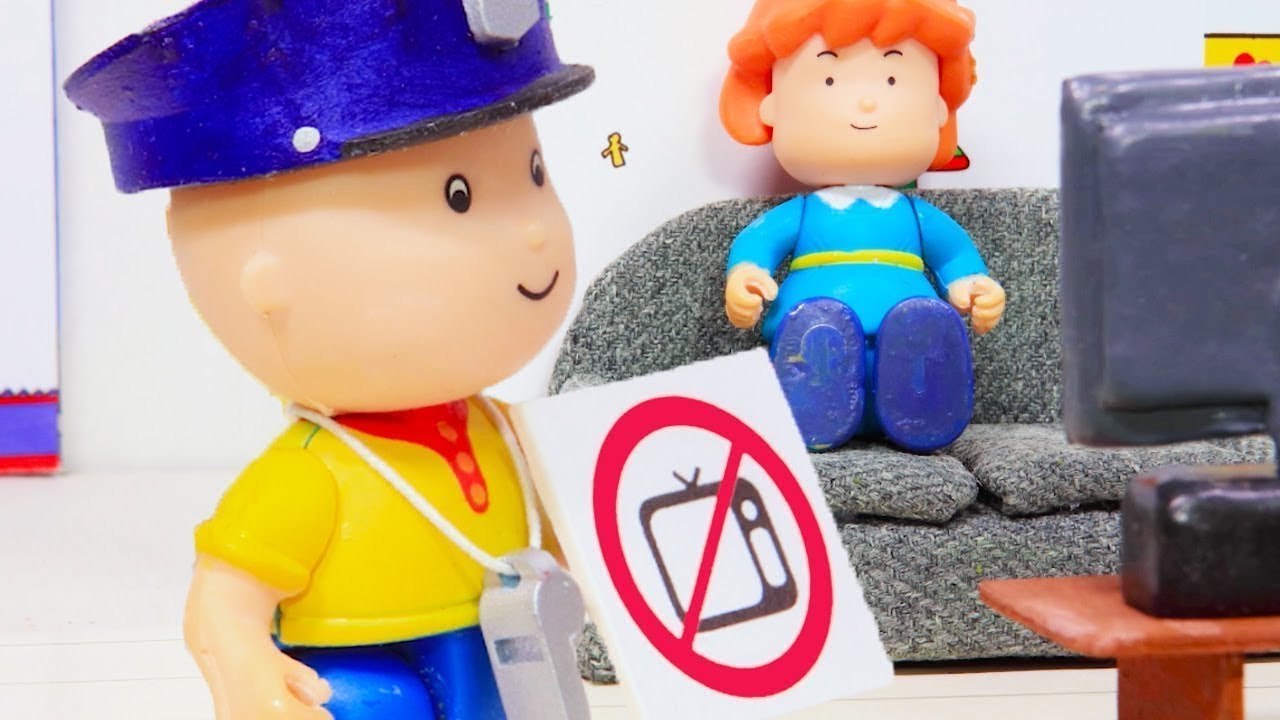 Policeman Caillou | Caillou Cartoon - YouTube