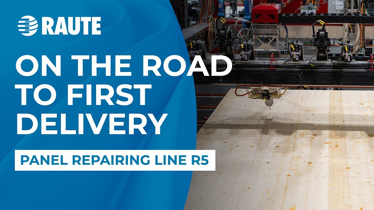 On the road to first delivery - Panel Repairing Line R5 - YouTube