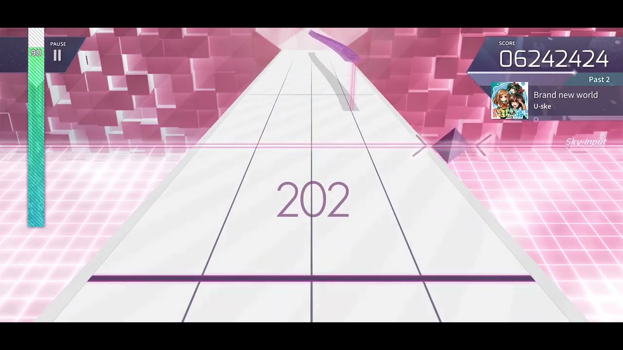 Arcaea - Brand new world (Past 2 EX+ Full Recall) - YouTube