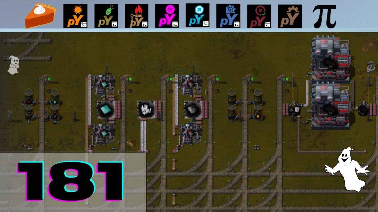 Factorio pYanodons - Molten Silver and More Casting - EP 181 - YouTube