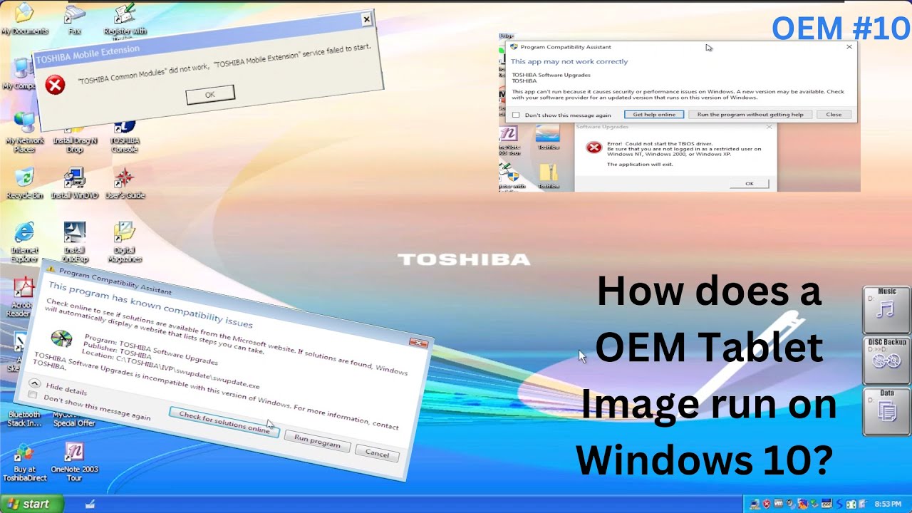 How does a OEM Tablet Image run on Windows 10? | OEM 10 - YouTube