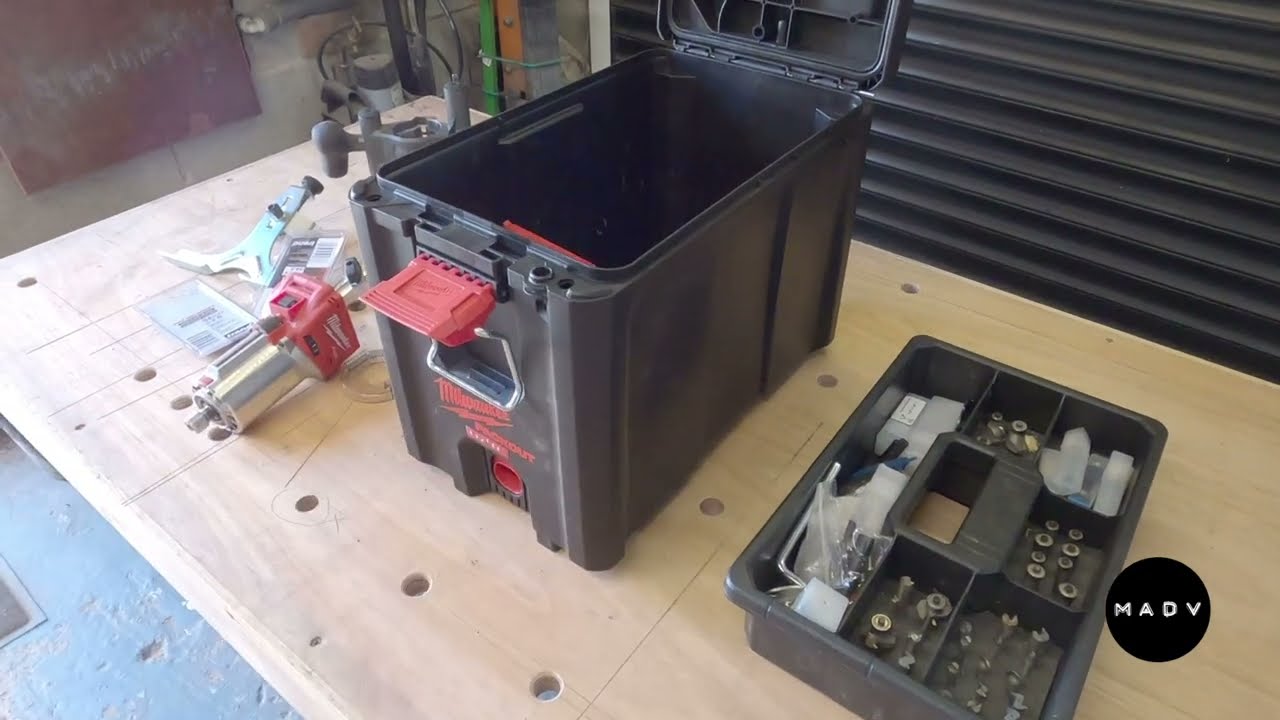 Milwaukee Packout Setup for M18 Fuel Routers - YouTube