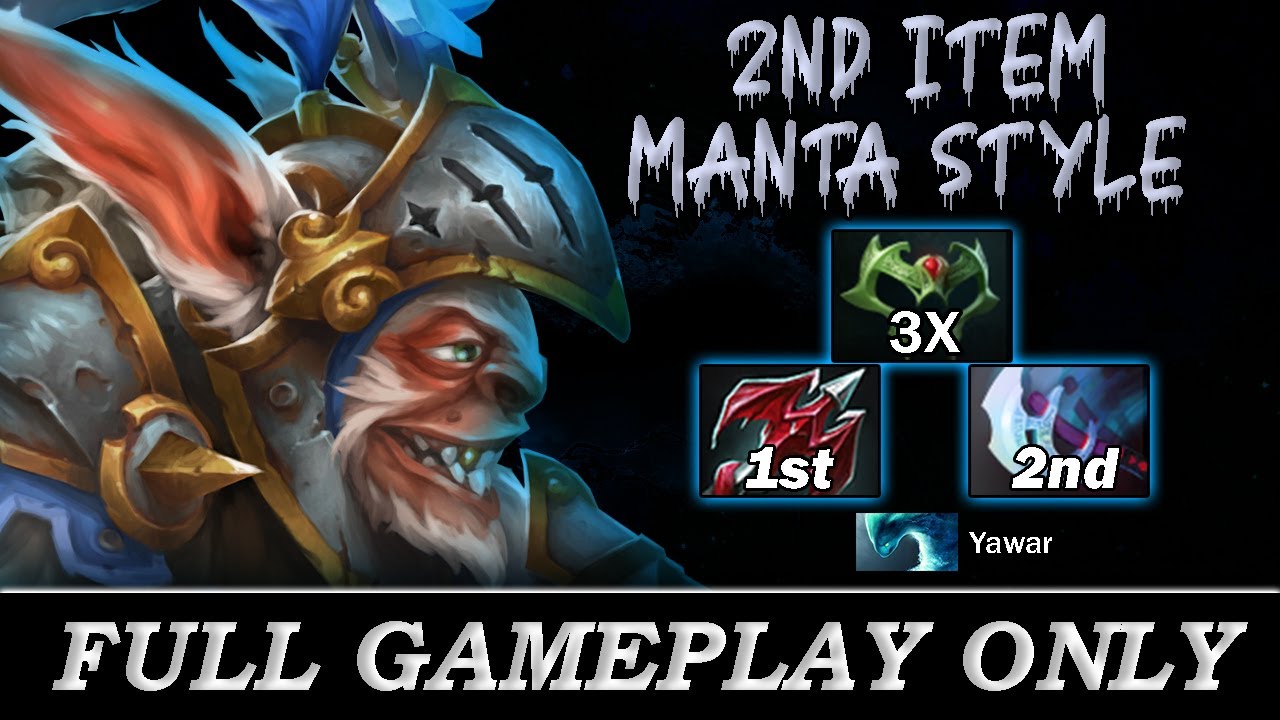 2nd Item Manta Style, Dragon Lance to Manta - Full Gameplay Meepo #208 ...