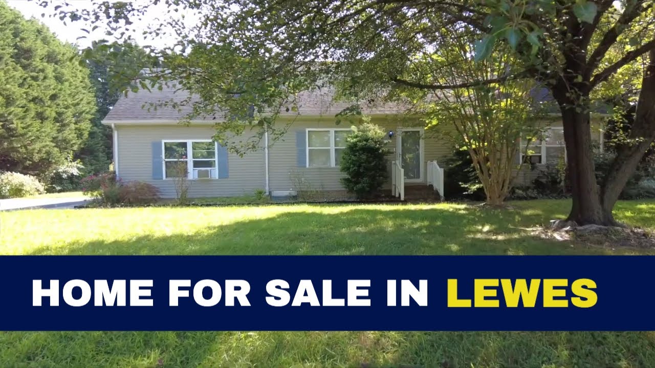 Homes For Sale In Lewes: 3 Felicia Ln, Lewes, DE - YouTube