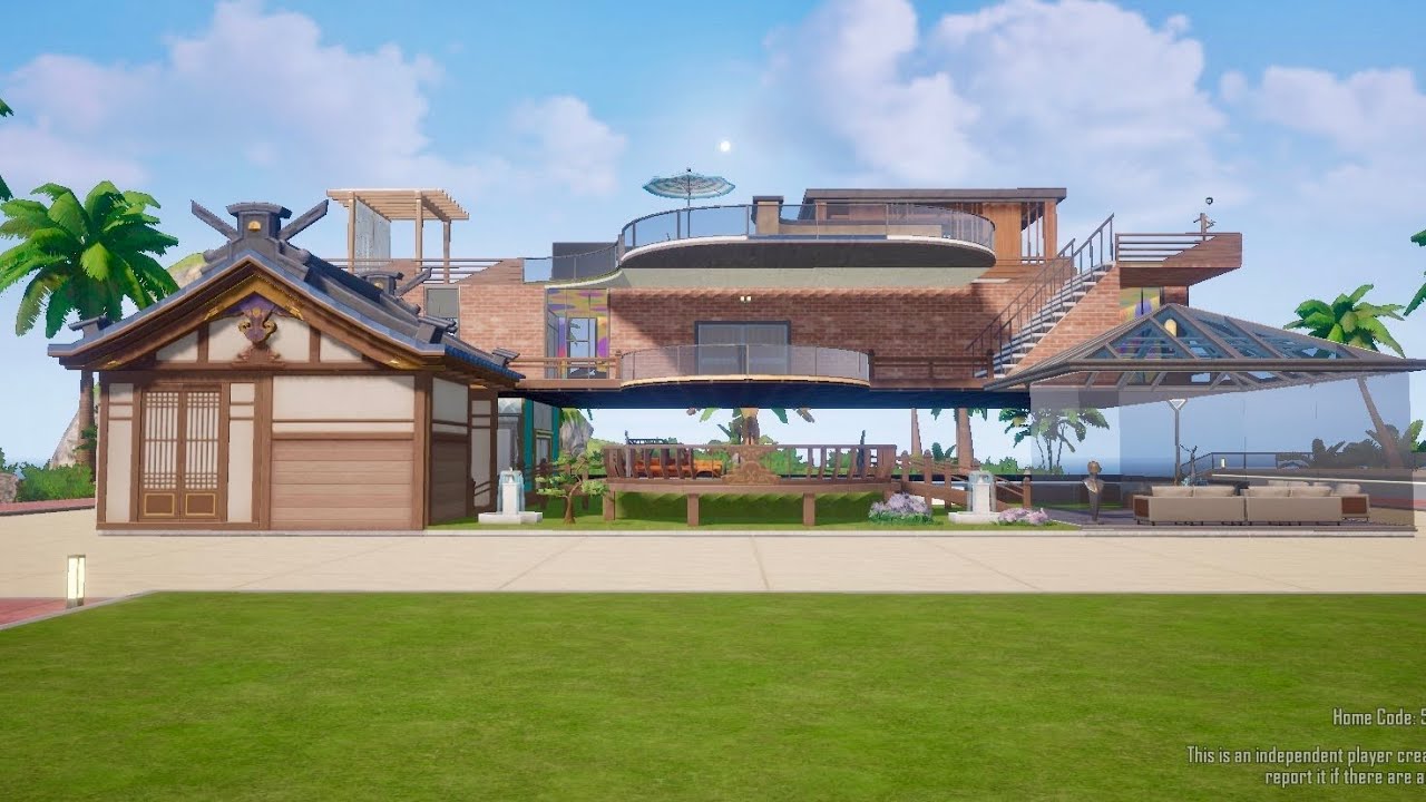 I Built a Home in PUBG MOBILE for level 20 under construction part 37 ...