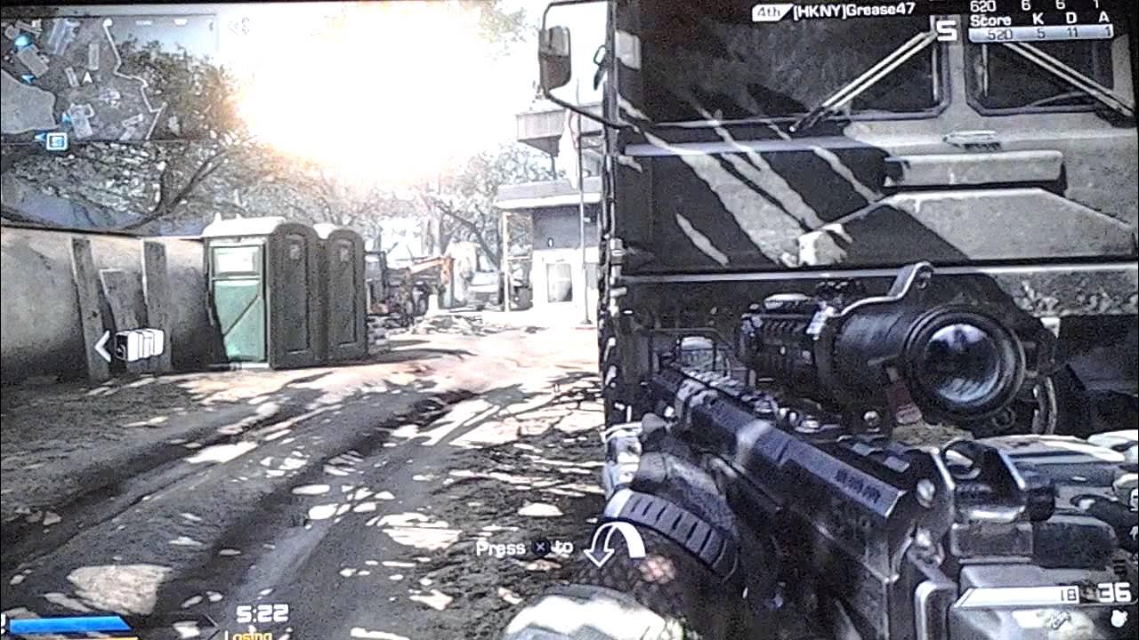 CALL OF DUTY GHOSTS IA-2 MARKSMAN RIFLE GAMEPLAY - YouTube