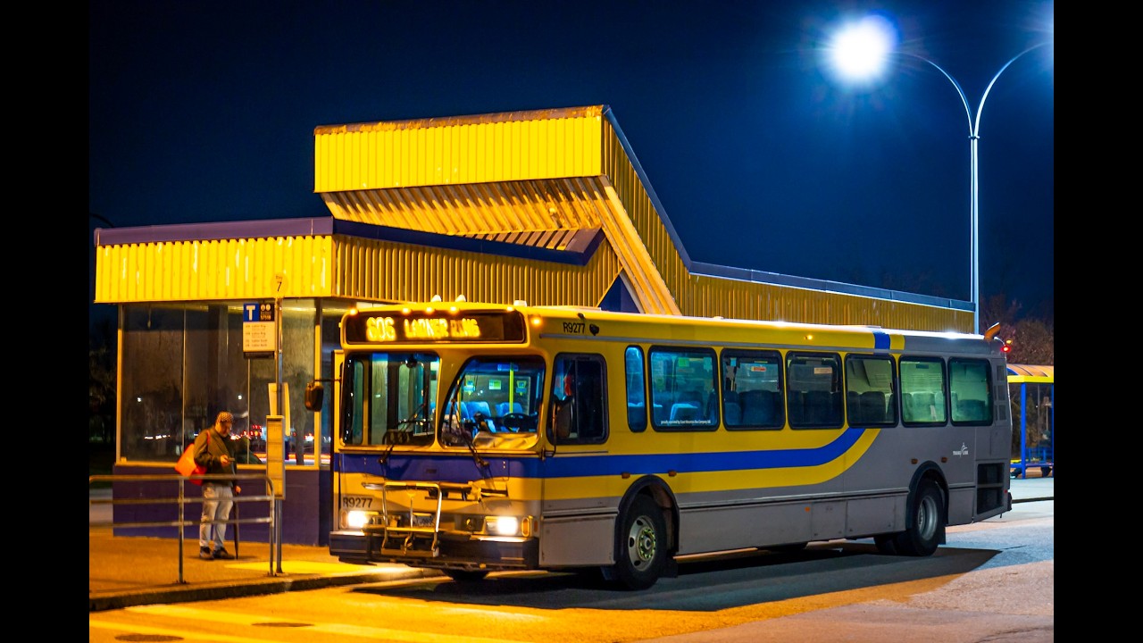 Coast Mountain Bus Company 9277 (2008 Orion V) on routes 601 Ladner ...