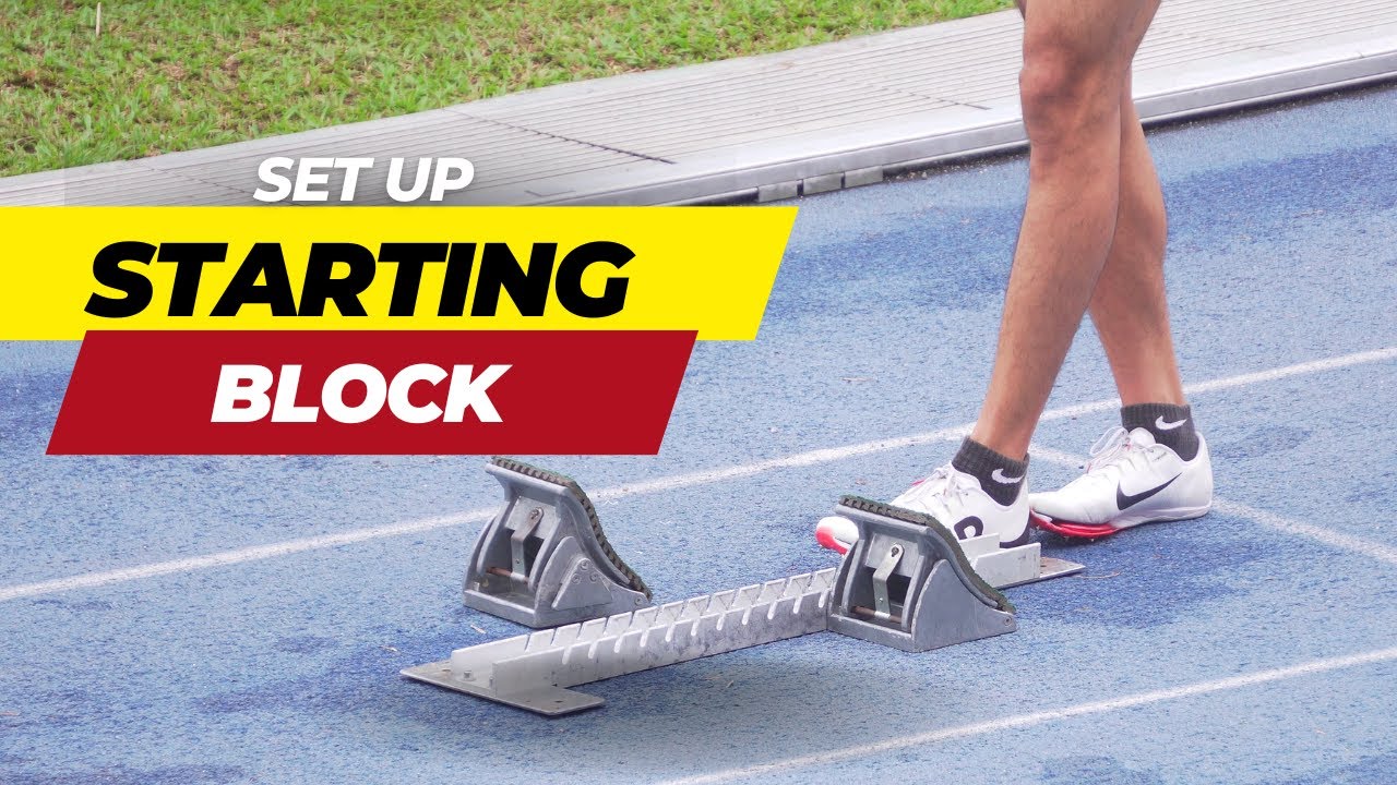 Cara Nak Set Up Starting Block Untuk 400m - YouTube