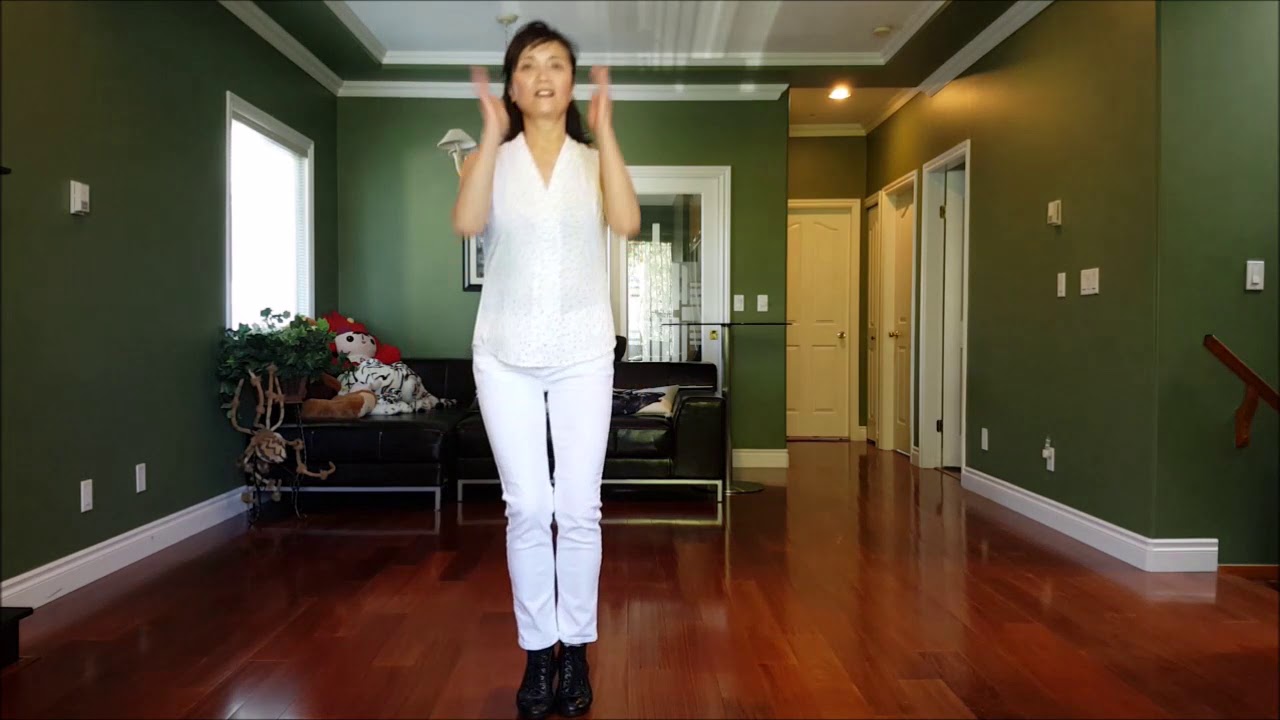 Train Swing Line Dance Demo - YouTube