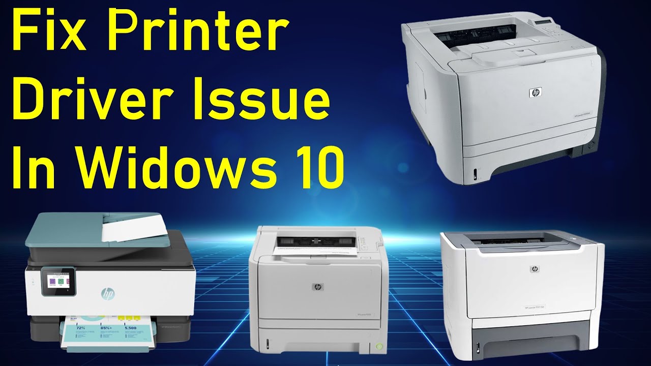 How to install Prinnter Drivers in Windows 10 | How to fix Printer ...