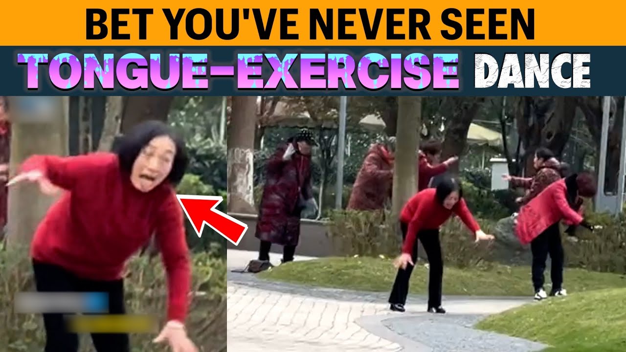 Bet You've Never Seen Such a Hilarious Workout: Tongue-Exercise Dance ...