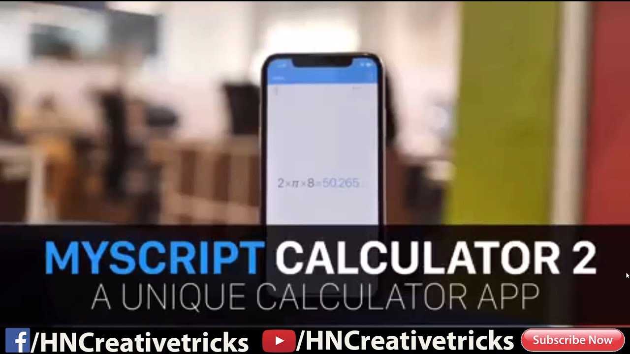 My script calculator 2 | A unique Calculator App. - YouTube