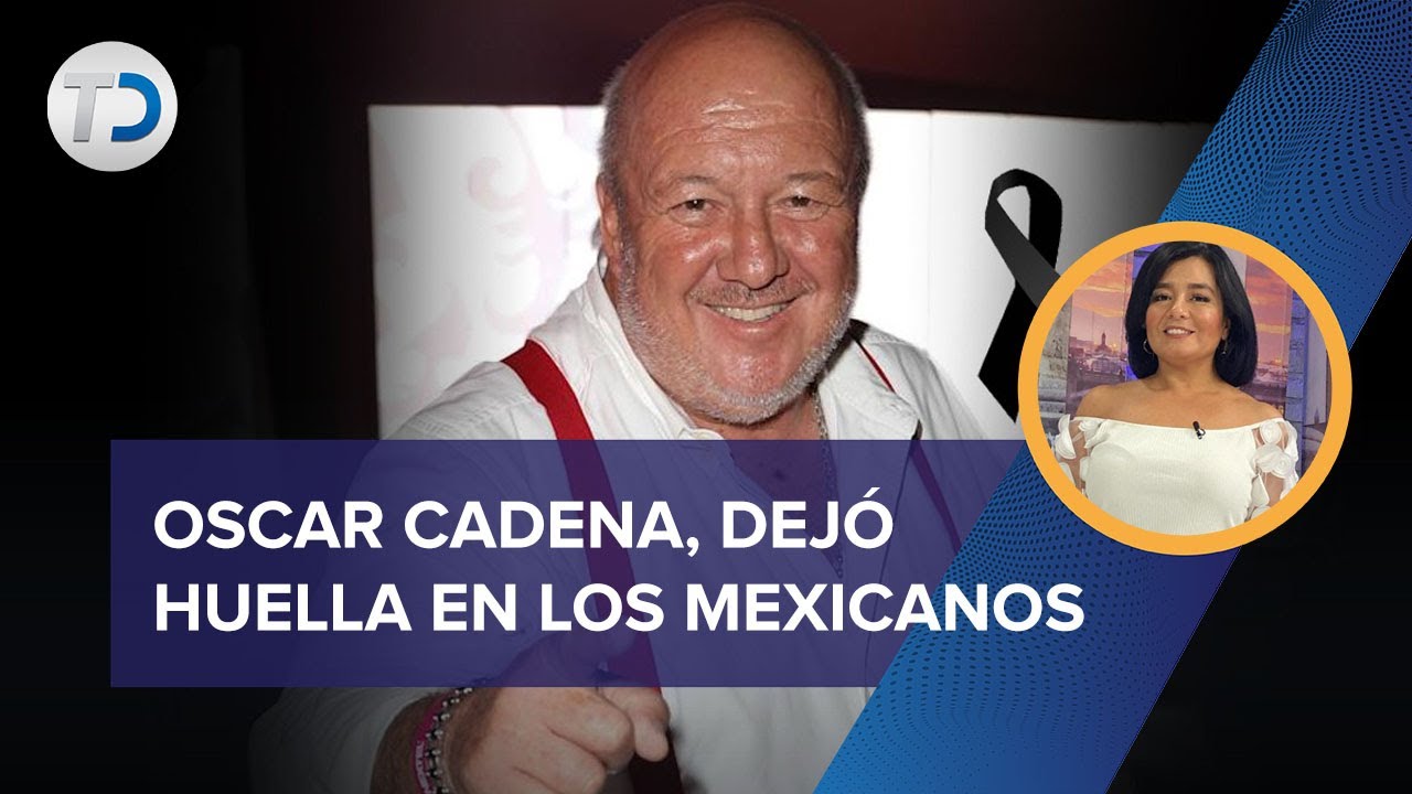 Fallece Oscar Cadena, conductor de Cámara Infraganti - YouTube