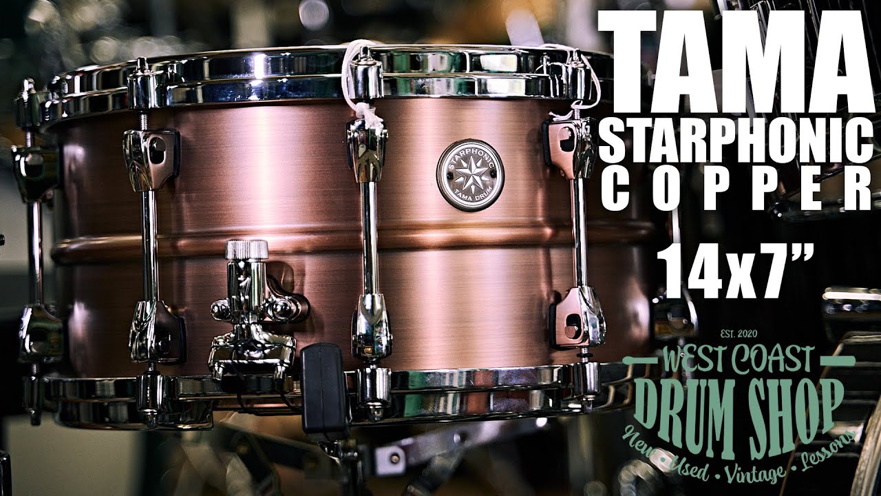 Tama Tama Starphonic Copper 14 X 7 Snare Drum, 47% OFF