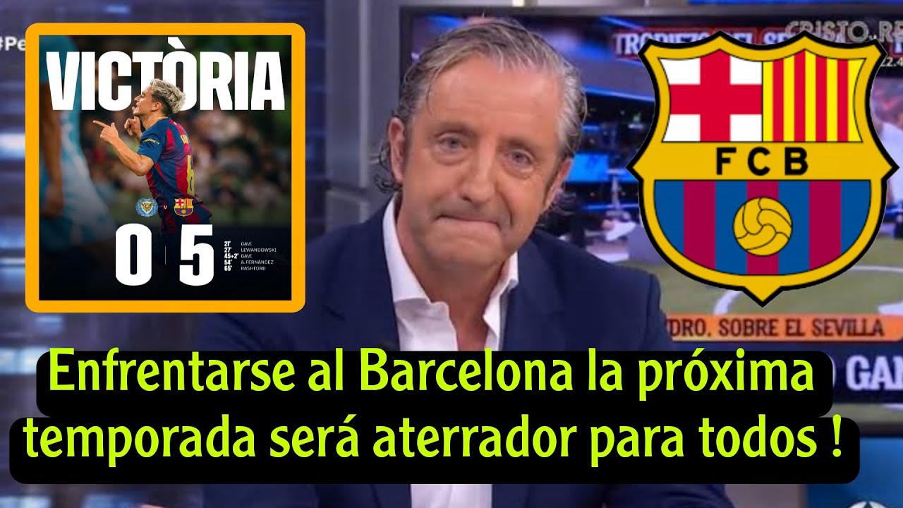 No creerás lo que dijo Josep Pedrol tras la victoria del Barcelona por ...