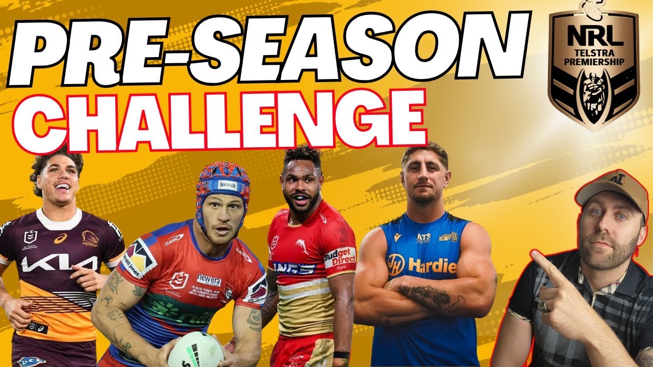 NRL Pre-Season Challenge round 3 Predictions 2025 - YouTube