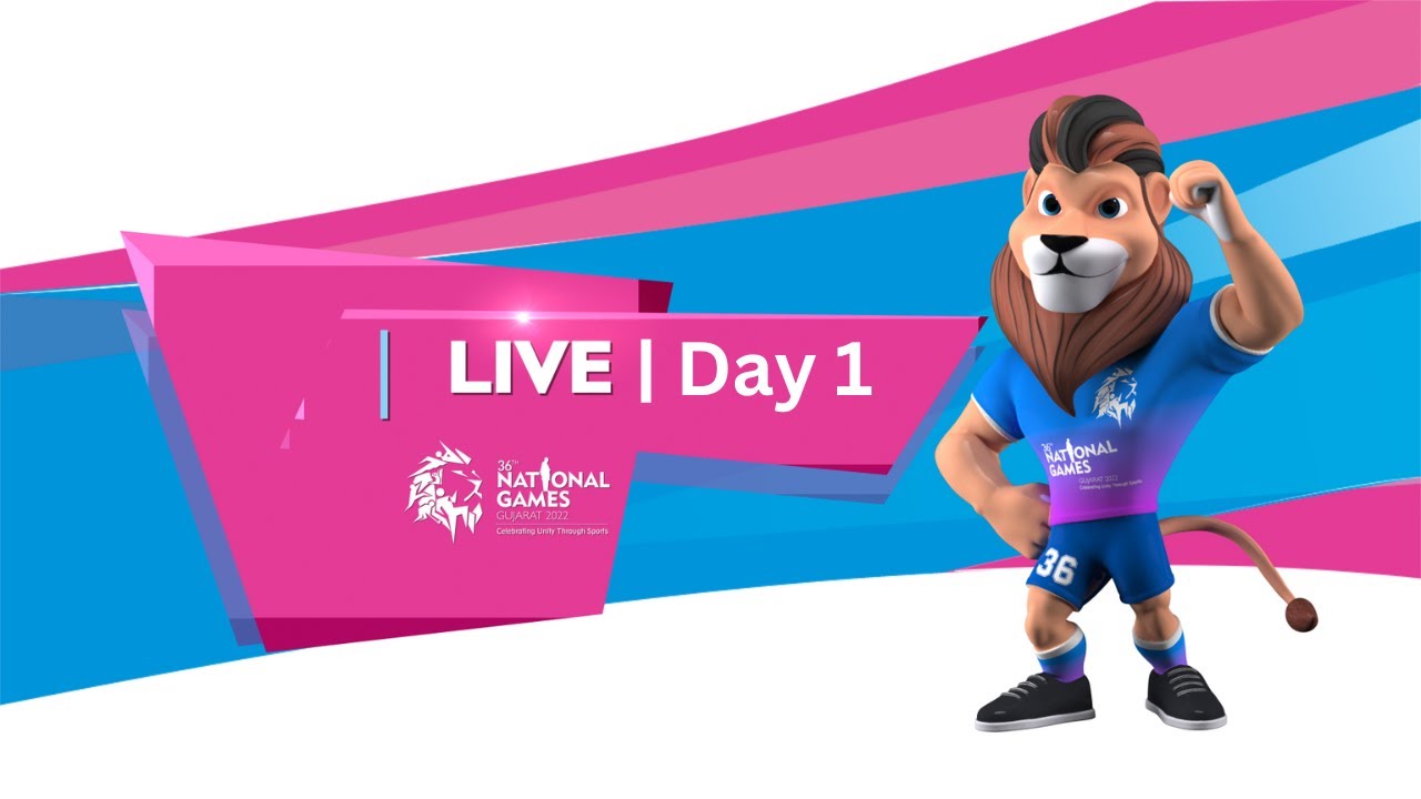 LIVE - National Games 2022, Day 1 | Doordarshan Sports - YouTube