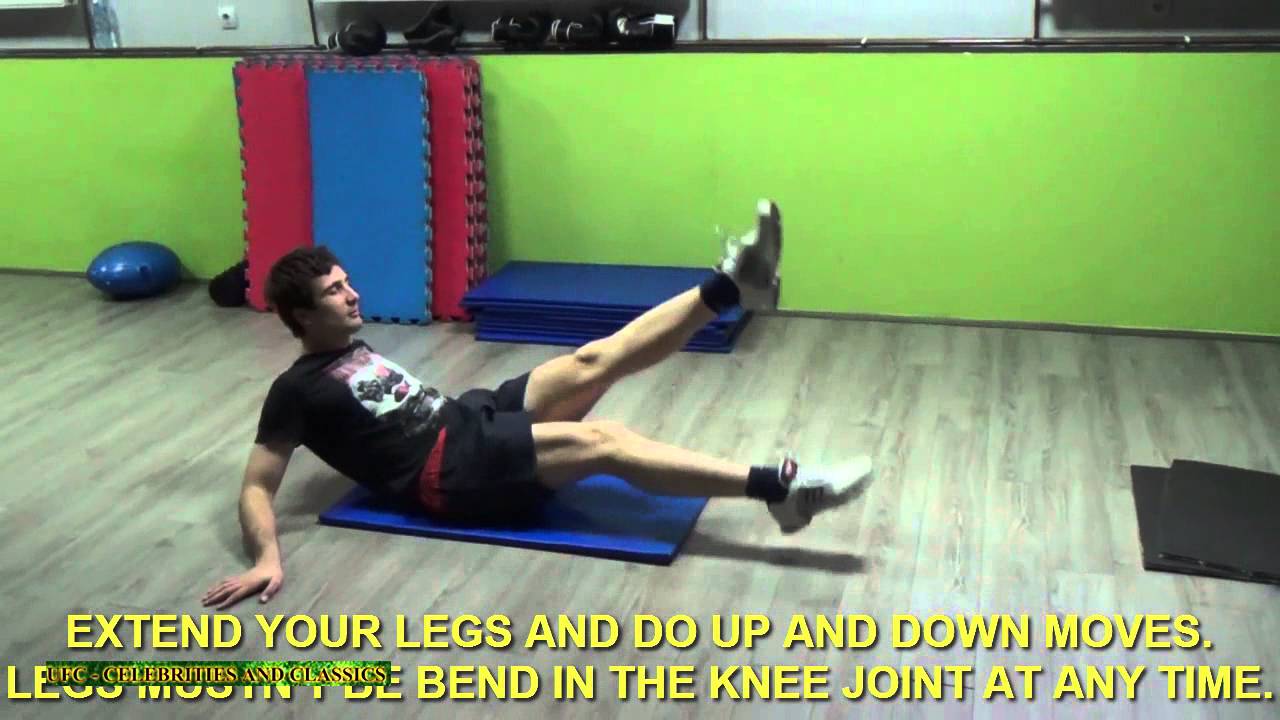 LEG SCISSORS - HQ Strength Drill! - YouTube