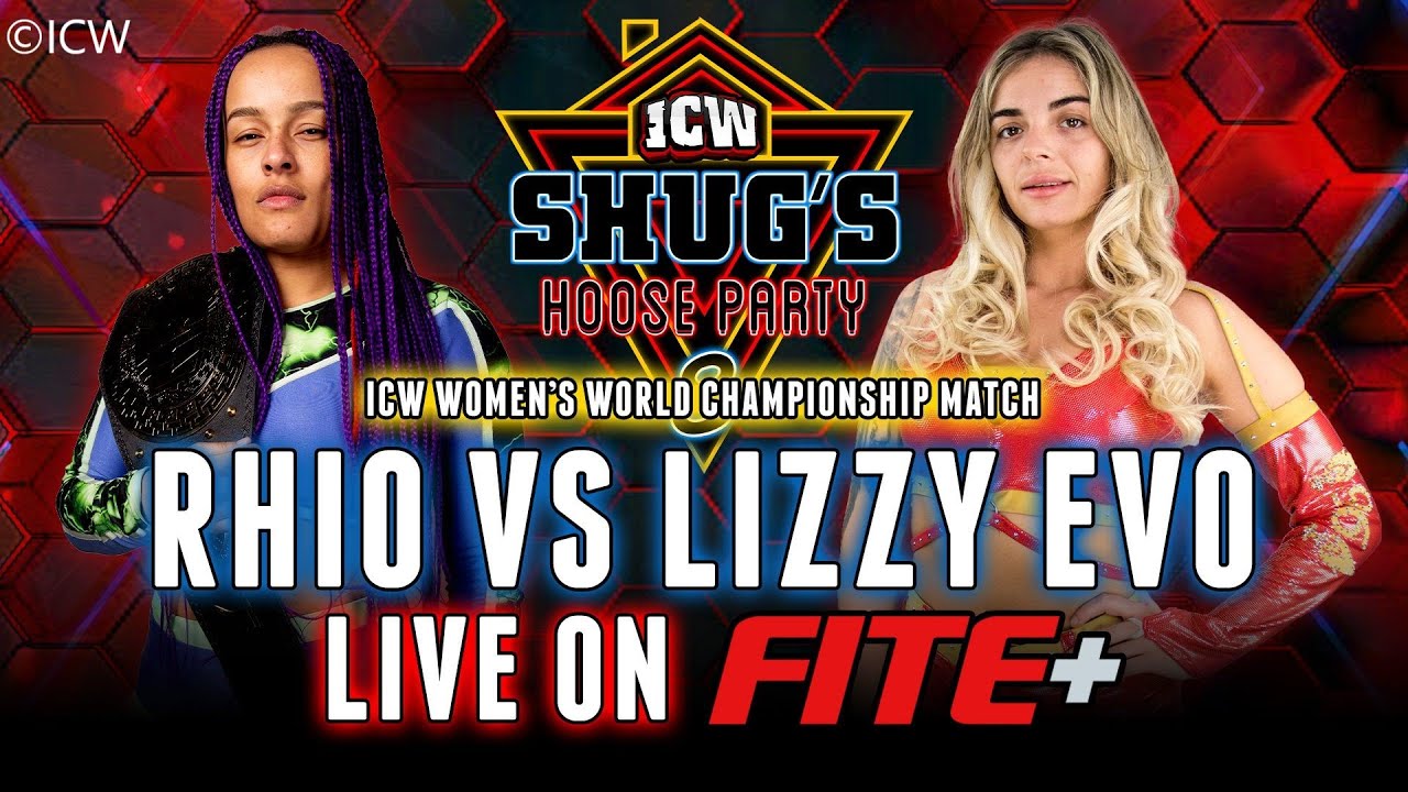 Rhio (c) vs Lizzy Evo / ICW Women's World Title Match / ICW Shug's ...