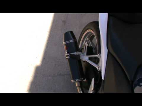 cbr 250 r tiger exhaust with custom DB killer