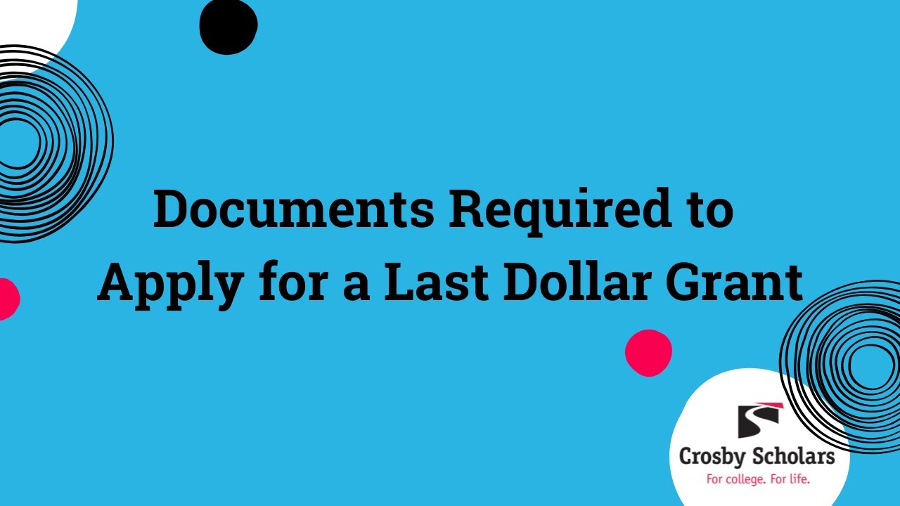 Documents Required To Apply For A Last Dollar Grant YouTube documents-required-to-apply-for-a-last-dollar-grant-youtube