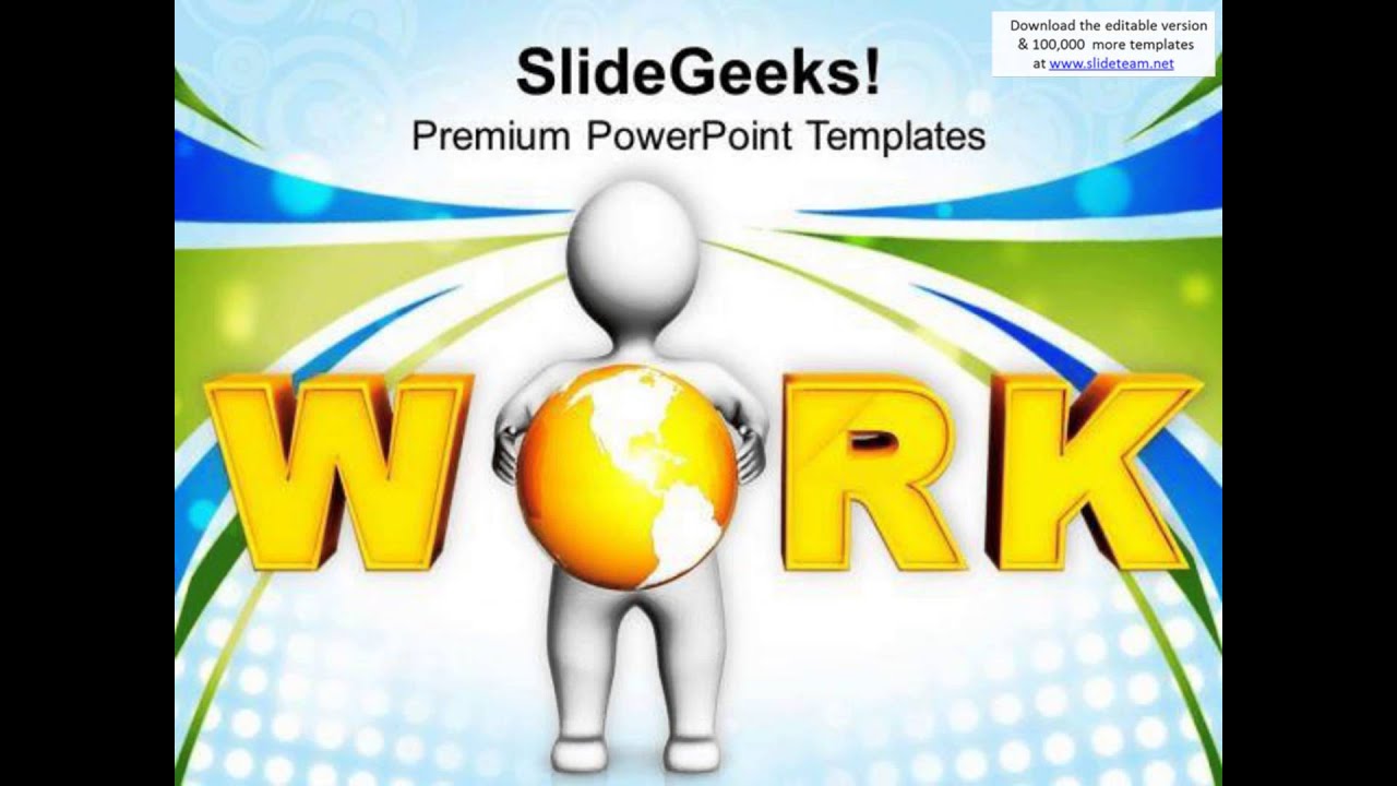 to get success do hardwork powerpoint templates ppt backgrounds for ...