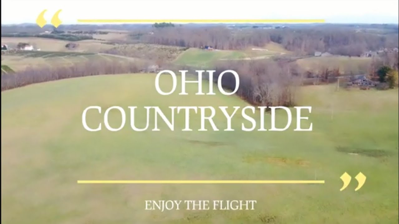 Ohio countryside drone footage - YouTube