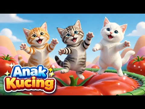 LAGU ANAK 🇮🇩 ANAK KUCING MEONG MEONG - KITTEN SONG - LAGU ANAK BALITA VIRAL