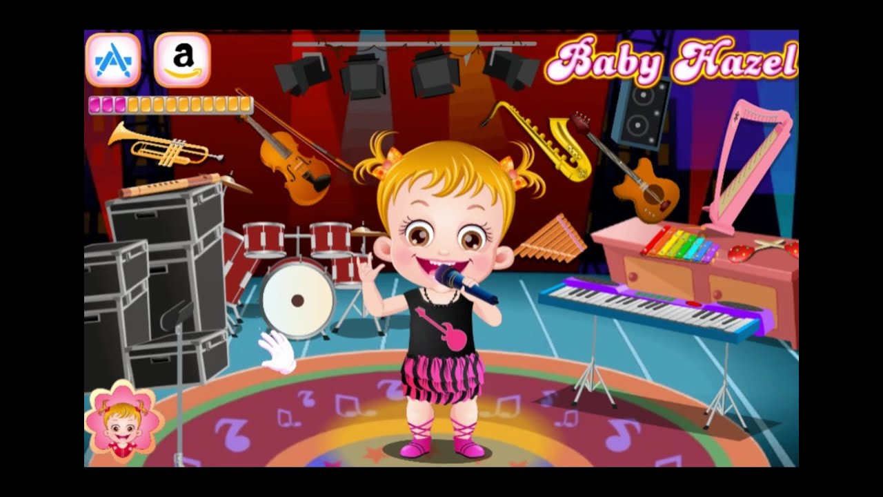 Baby Hazel Musical Melody | Fun Game Videos By new baby cartoons 70 ...