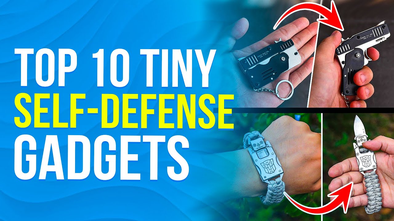 10 Tiny Self-Defense Gadgets - YouTube
