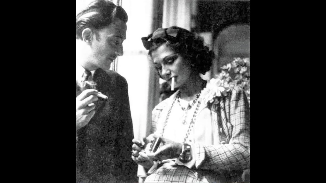 The Friendship of Salvador Dalí & Coco Chanel - YouTube