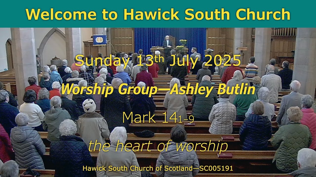 Worship Group—Ashley Butlin Mark 14₁₋₉ the heart of worship - YouTube