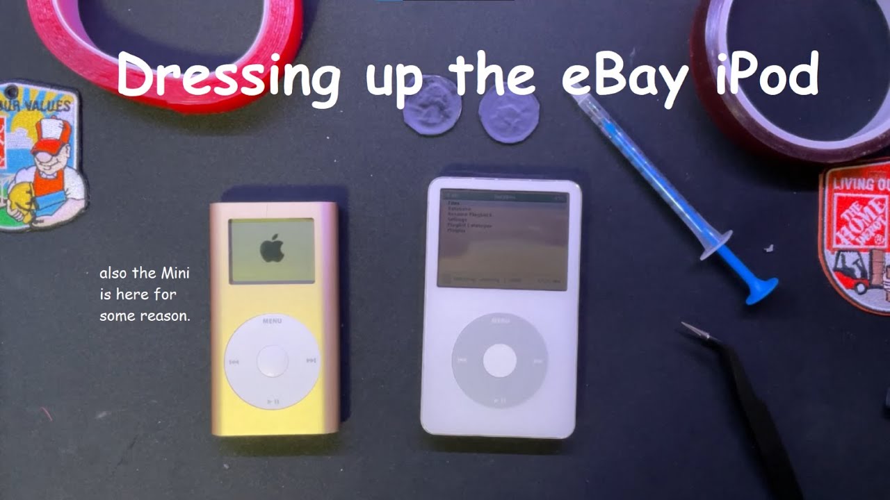 Dressing up the eBay iPod - YouTube